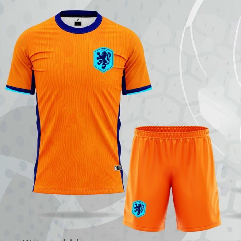 Dutch Team Football Shirt 2024 - 2025 Orange | Shopee Malaysia