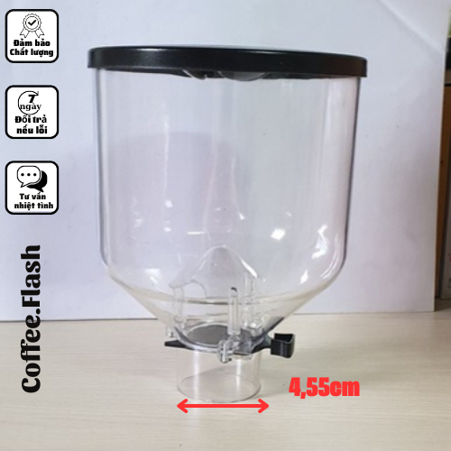 Bean hopper of Lingdong 900E coffee grinder - Funnel mouth diameter 4 ...