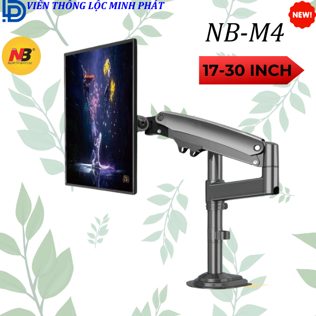 Nb-m4 Computer Monitor Arm, 17-30 inch NB M4 Computer Monitor Mount ...