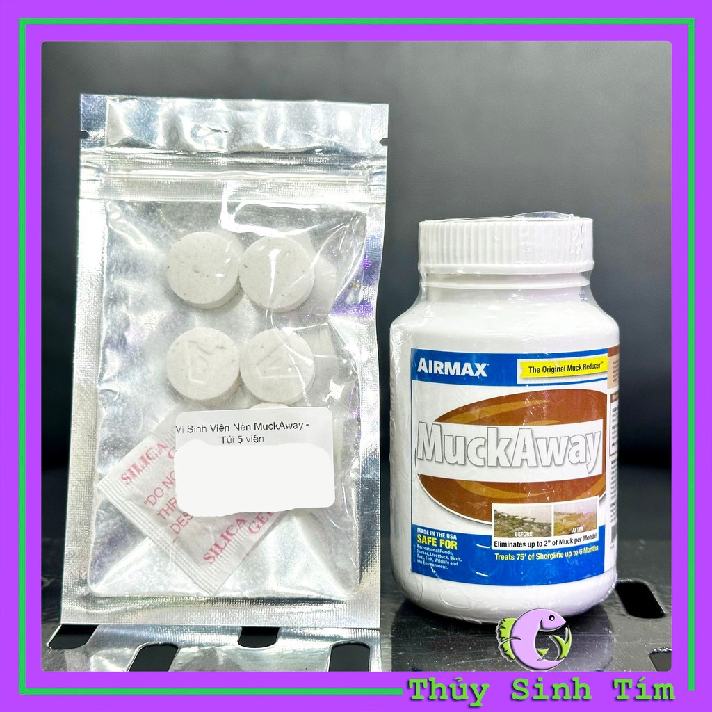 Muckaway Premium Microbial Tablets - Decomposes Mud, Scum, Fish Manure ...