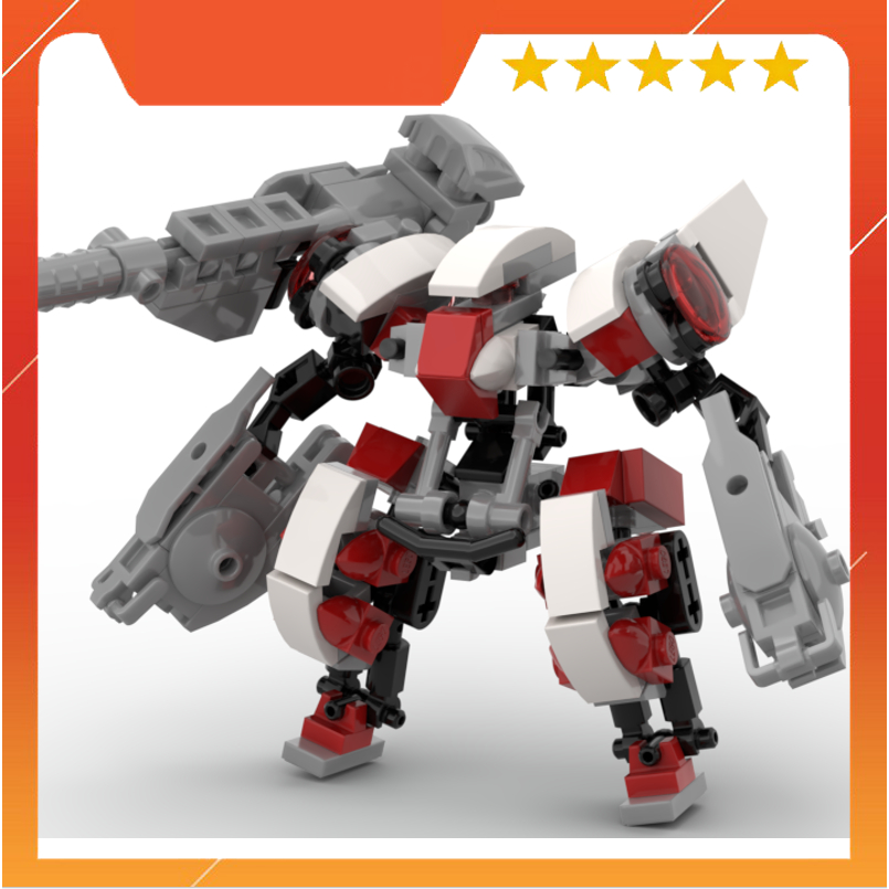 Moc Mech Robot Laser Assembled Toy | Shopee Malaysia