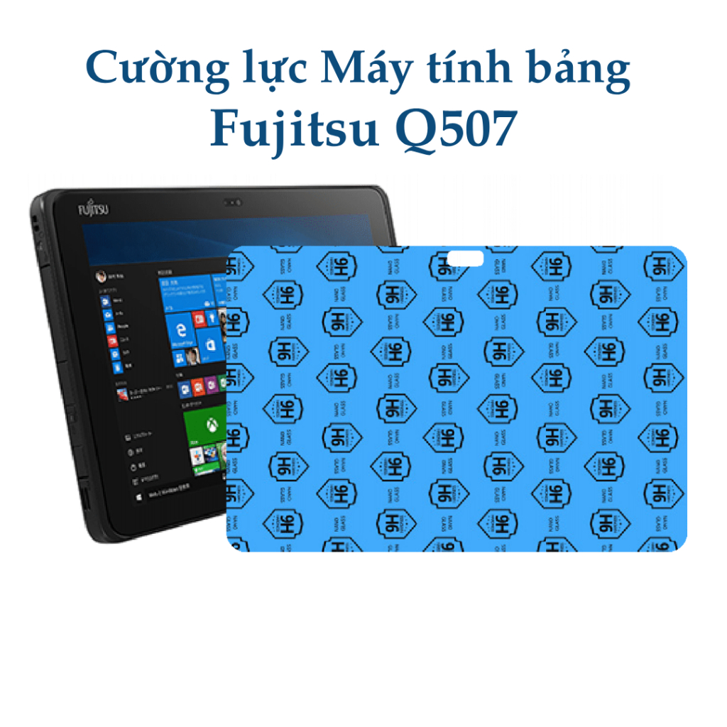 Nano Toughened Stickers For Tablets Fujitsu Arrows Tab Q507 (10.1 inch ...