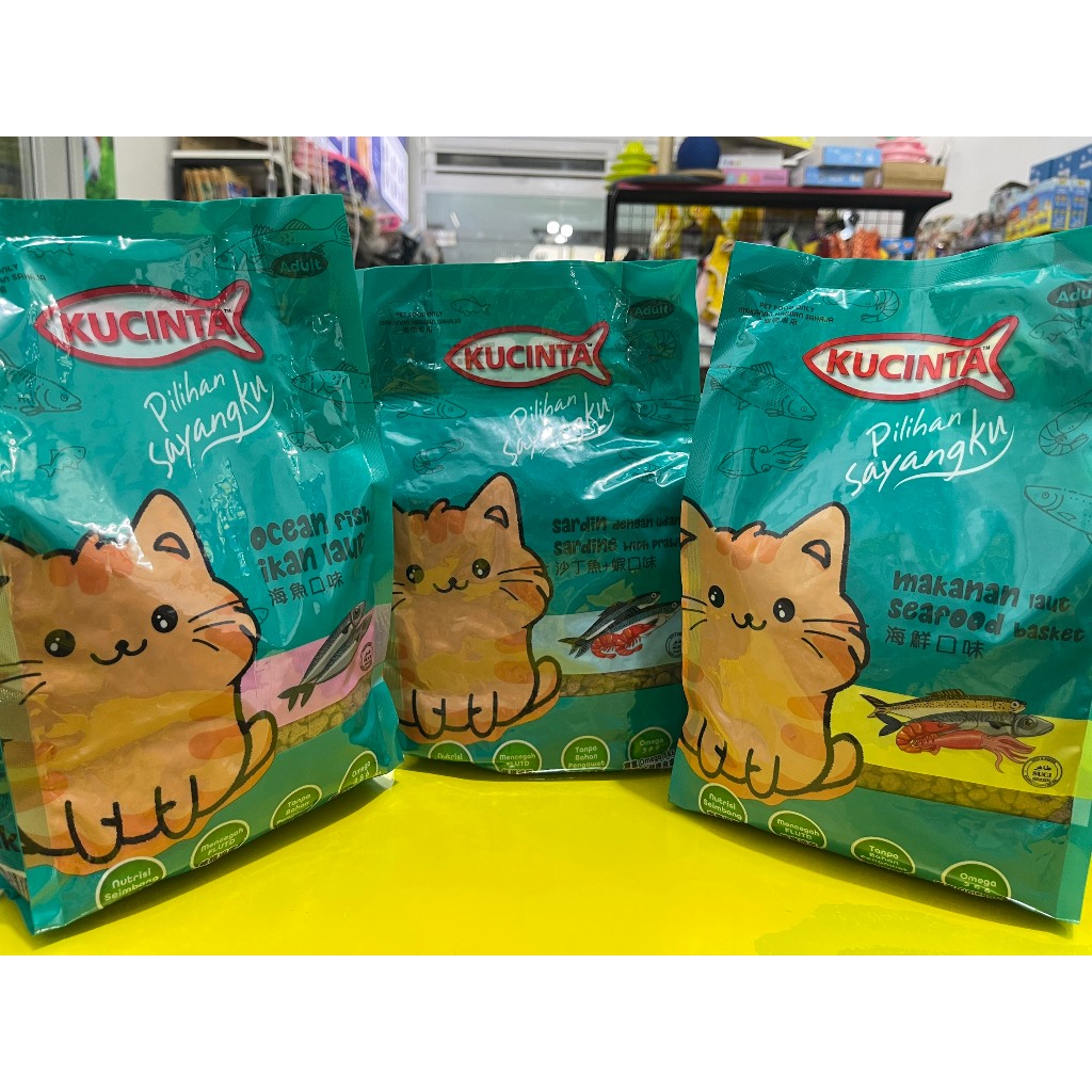 Kucinta granules for cats - food for adult cats (made in Thailand ...