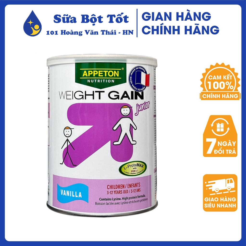 Appeton Weight Gain Junior milk for Weight Gain for children 3-12 years ...