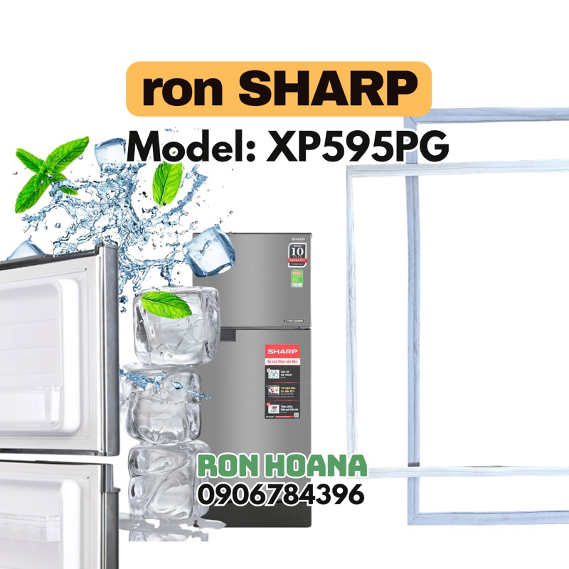 Ron Of The Sharp Refrigerator Door model SJ- XP 595 PG Avoids Opening ...