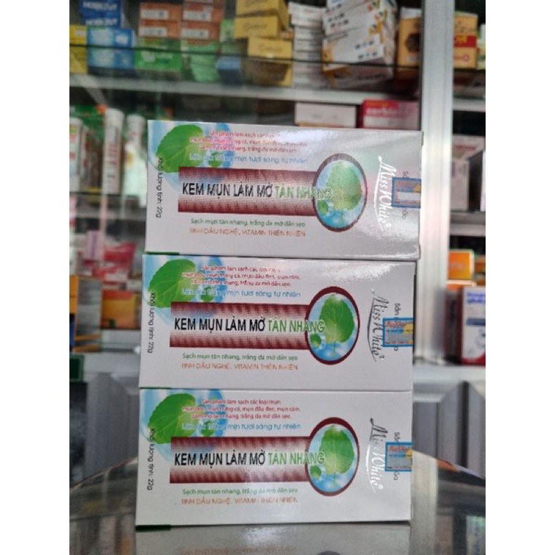 Miss WHITE ACNE CLEANING CREAM SlingshotM FREckles 22G WHITE TUBE ...