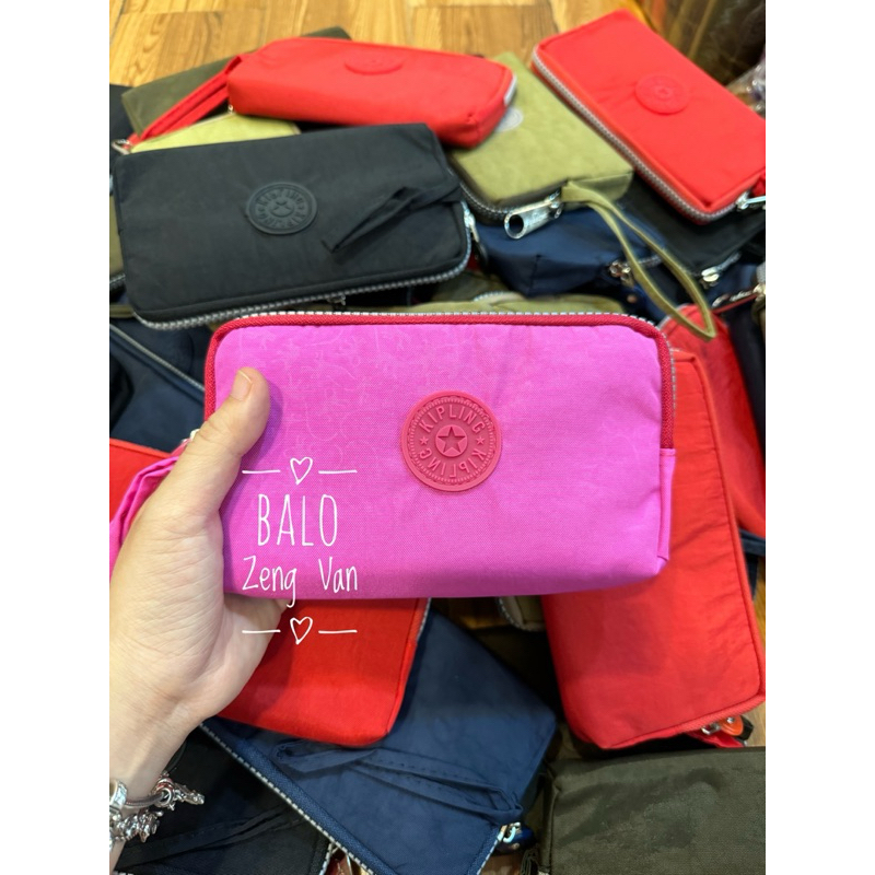 KIPLING Large Zipling Hand Wallet (1 Compartment) | Shopee Malaysia