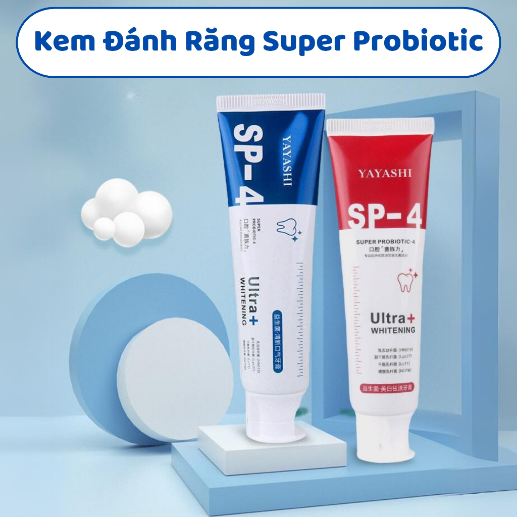 Yayashi Toothpaste Helps Plaque Oral Hygiene Shiny White Teeth Removes ...