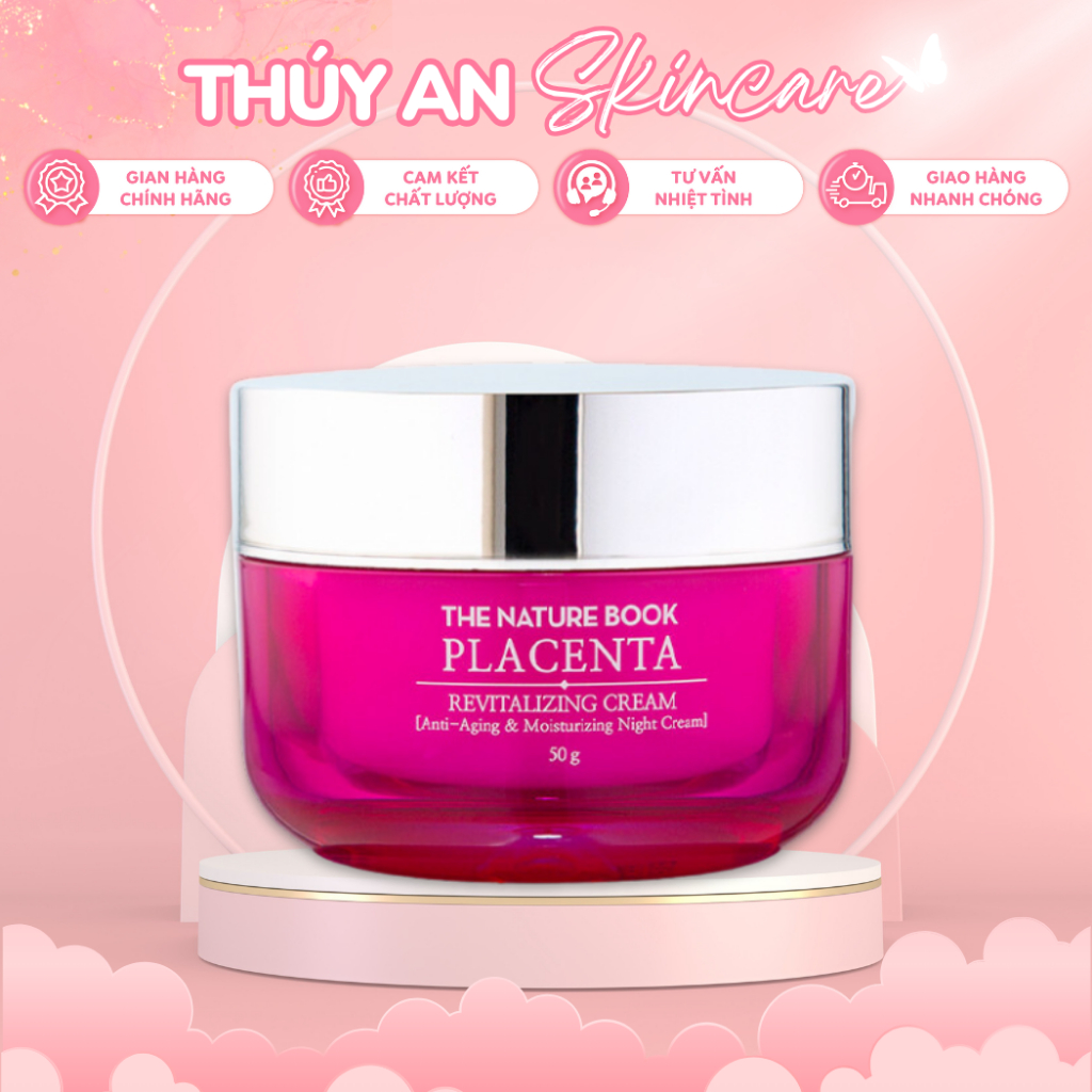 The N.ature Book Sheep Placenta Cream GENUINE Korean skin revitalization cream 50g box | Shopee ...