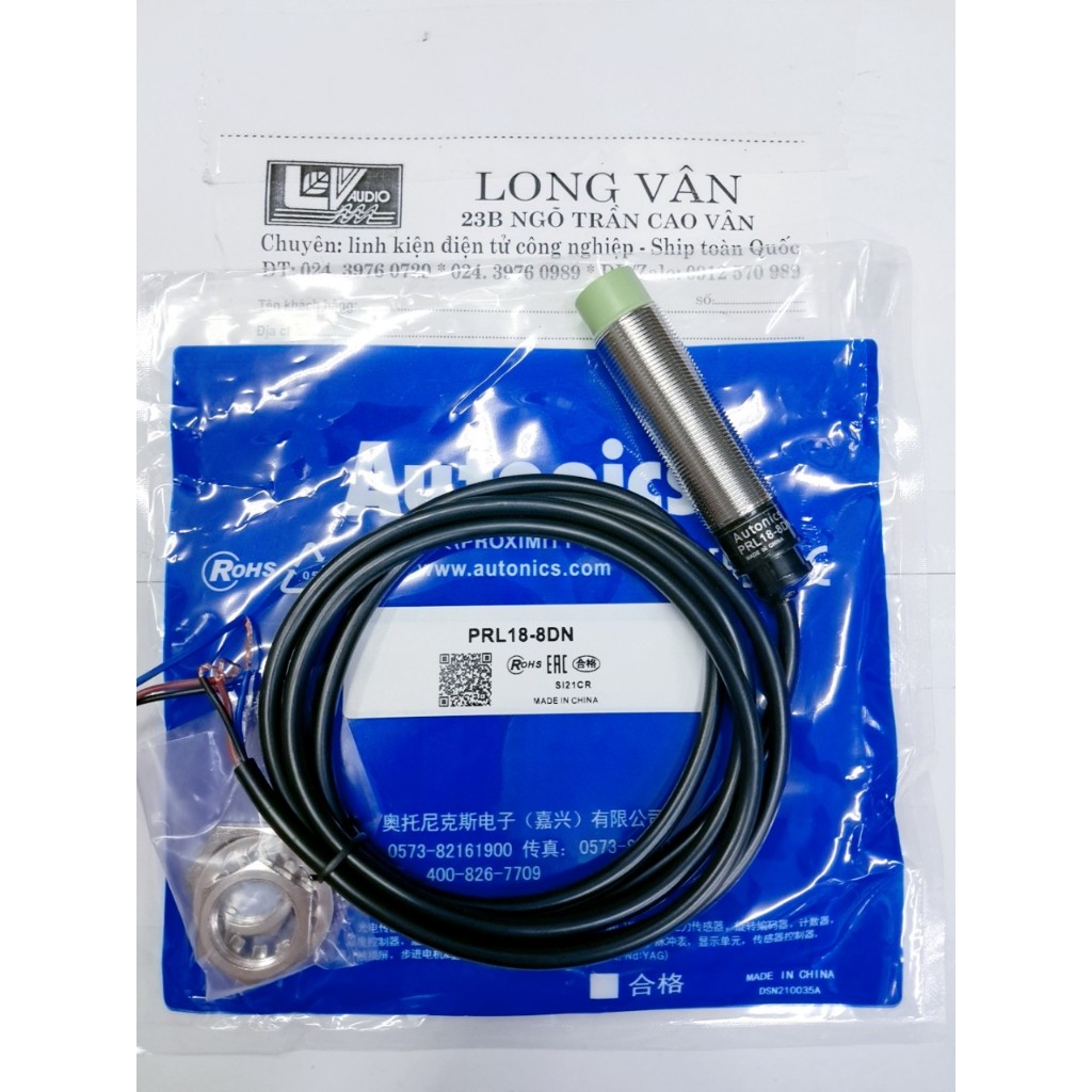 Autonics PRL18-8DN Proximity Sensor 8mm NO-NPN 12-24VDC | Shopee Malaysia