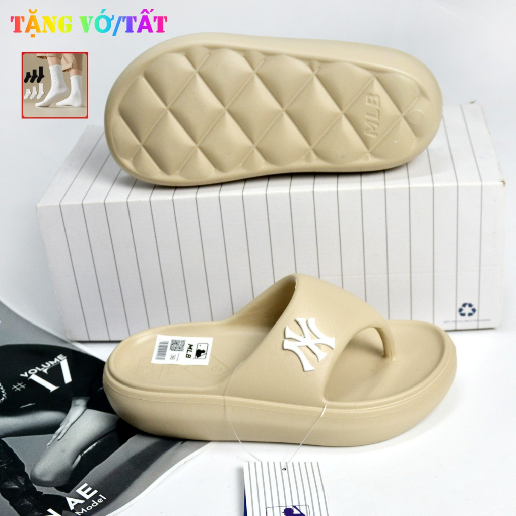 Mlb 2024 NY FLIP-UP SLIPPERS ️ FREE SOCKS ️ HIGH SOLES FOR MEN AND ...