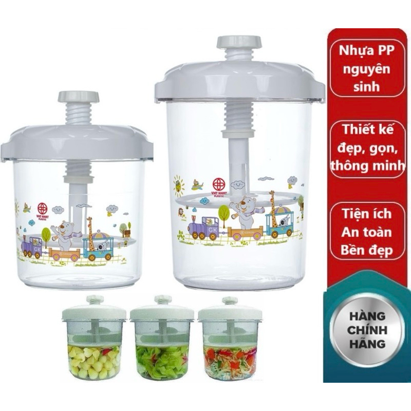 Viet Nhat plastic smart pickle and tomato pickle box with capacity of 4 ...