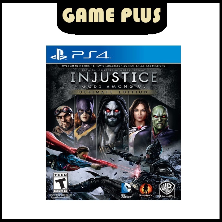 2nd Injustice Gods Among Us Ultimate Edition Game Disc For PS4 PS5 ...