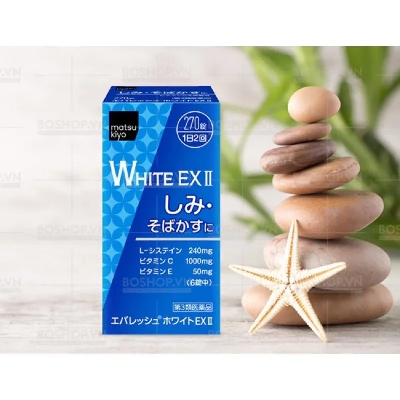 Matsukiyo White EX II skin whitening pills 270v Japan | Shopee Malaysia