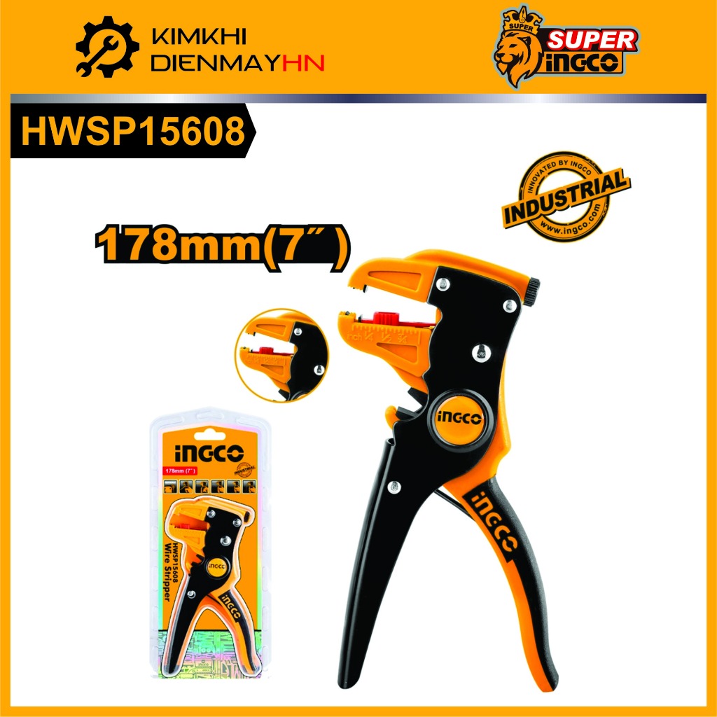 INGCO HWSP15608 high-end multi-function wire strippers | Shopee Malaysia