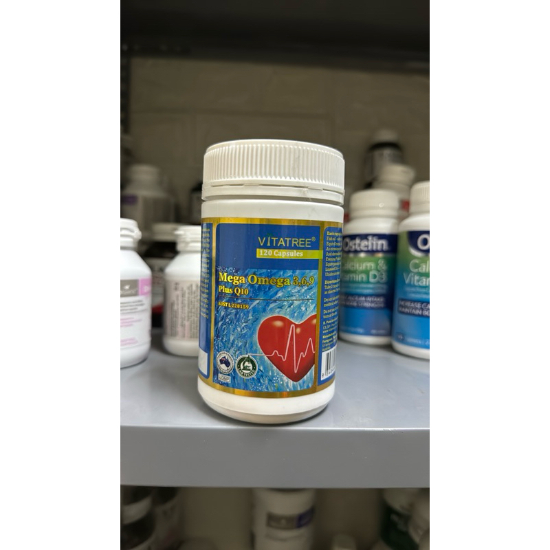 Vitatree MEGA OMEGA 369 PLUS Q10 IMPROVES HEART FUNCTION, Memory ...