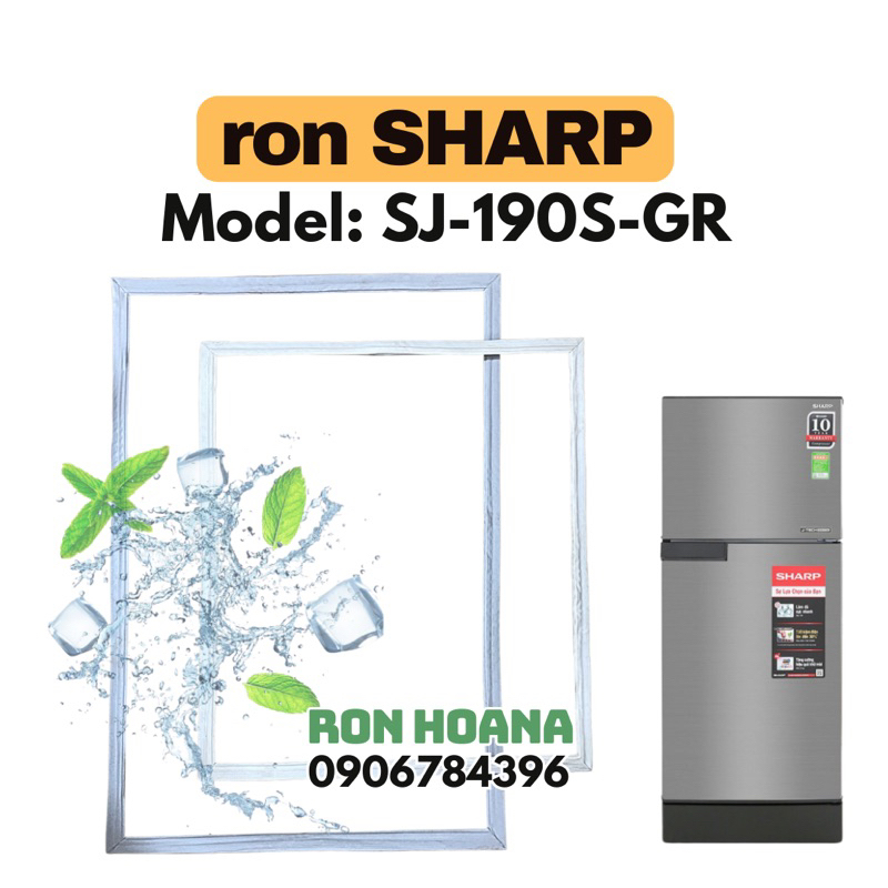 Ron Of The Sharp Refrigerator Door model SJ- 190 SGR Avoids Opening The ...