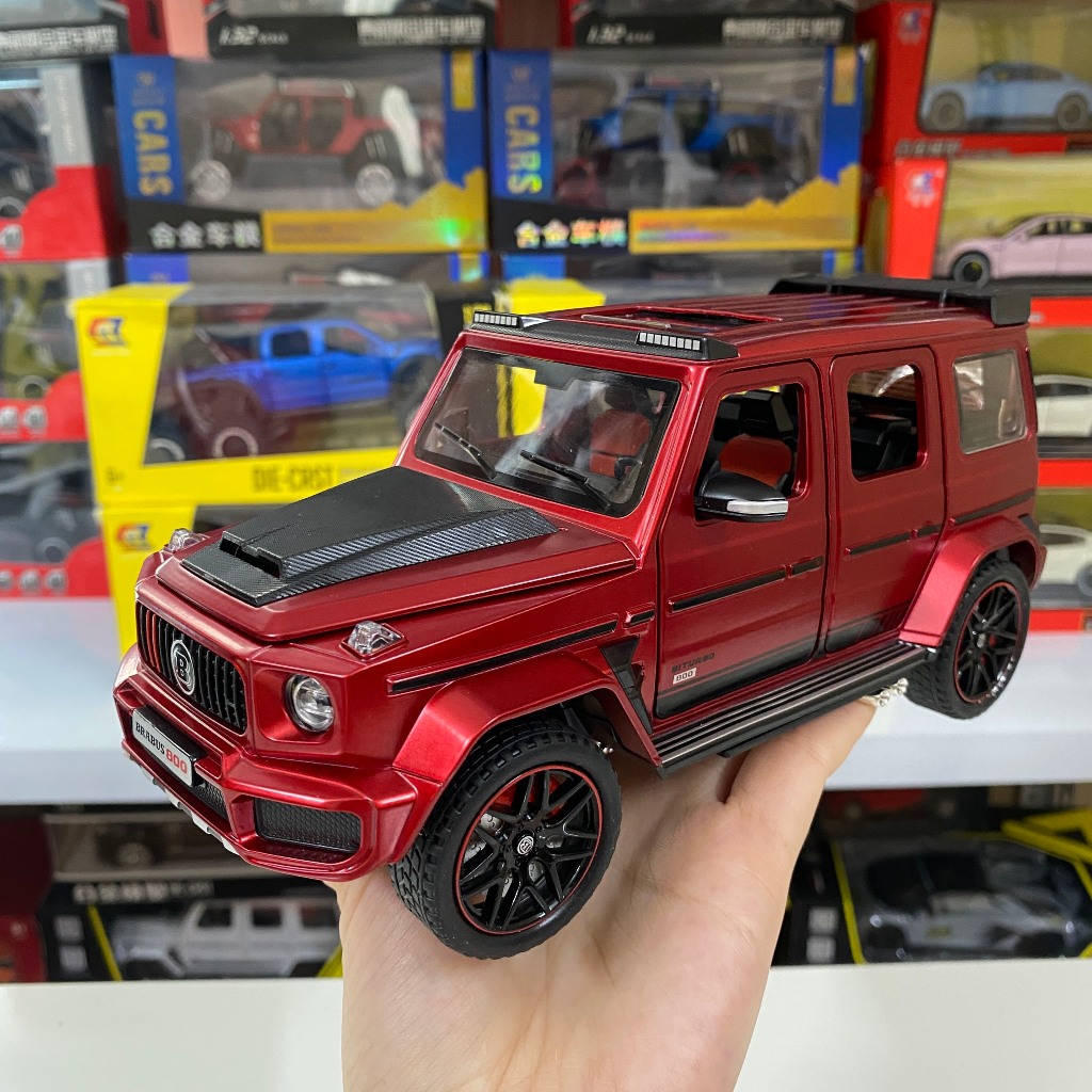 Mercedes G63 AMG Car Model With 1:24 Scale Of Solid Steel Frame But Red ...