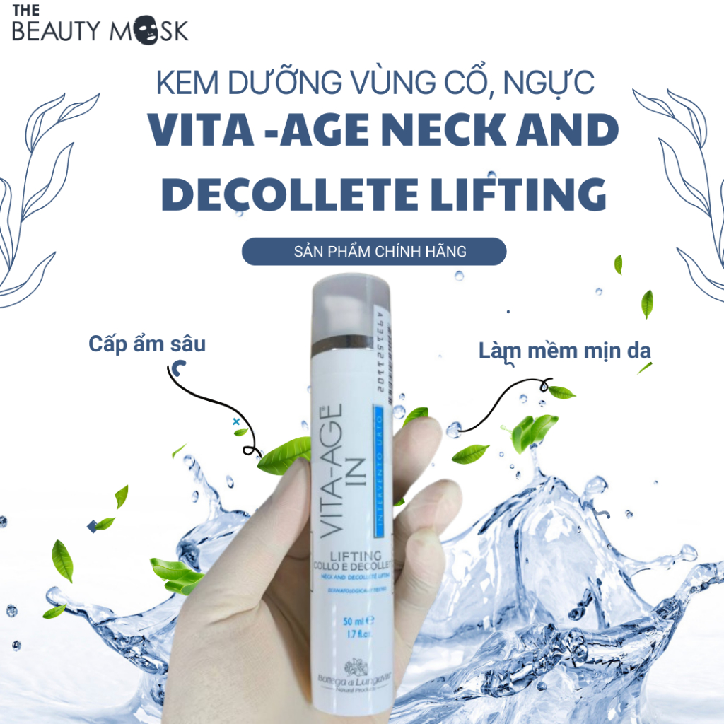 (50ml) Vita -Age Neck and decollete lifting cream to increase skin ...