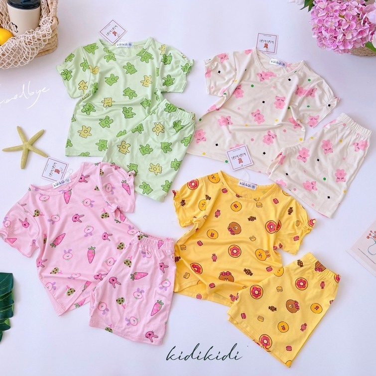 Kidikidi cold elastic thigh set with patterns for girls | Shopee Malaysia