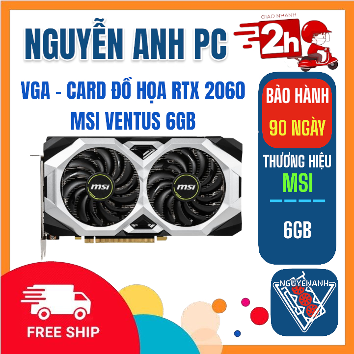 Msi RTX 2060 VENTUS 6GB - Used - | Shopee Malaysia