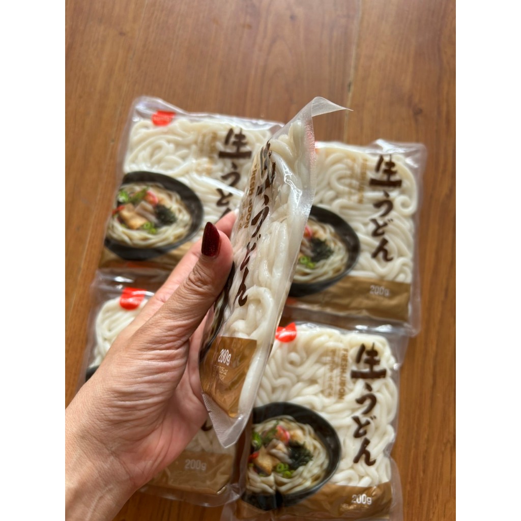 1 PACK OF udon NOODLES 200GR - udon noodles imported from Korea ...