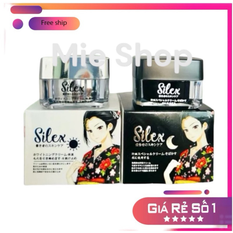 [ Genuine ] Genuine Japanese Silex Day and Night Face Cream Set 20g ...
