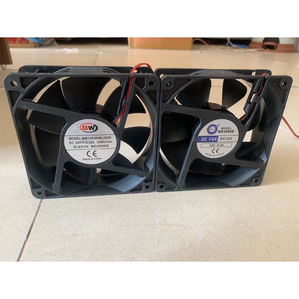 Radiator Fan 12v 24v Series 0.3A Used to Heat Dissipation for ...