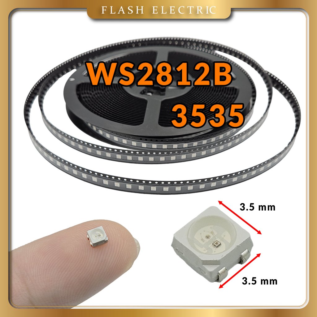 Ws2812b 3535 ARGB 5V led Chip - 16 million color programmable SMD led ...