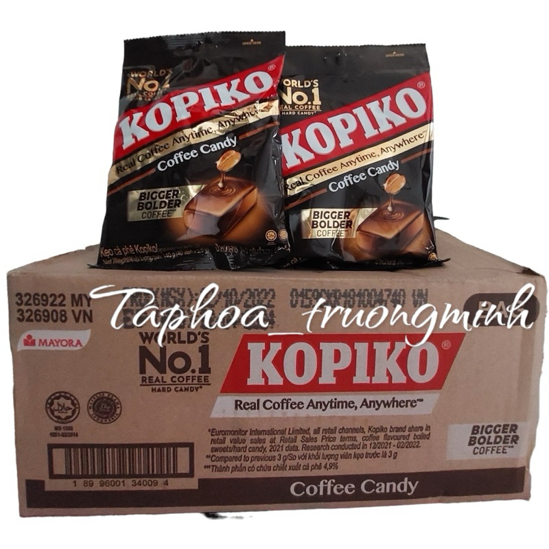 Carton of 24 Packs x 135g Imported [indonesia] Kopiko Coffee Flavored ...