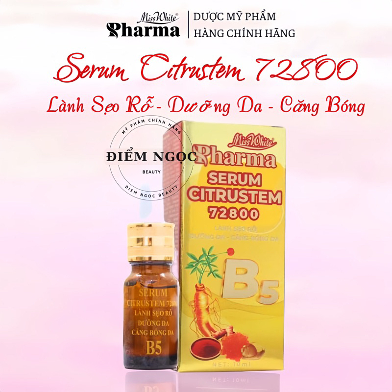 Miss White Pharma Serum Heals Pitted Scars, Prevents Acne, Nourishes ...