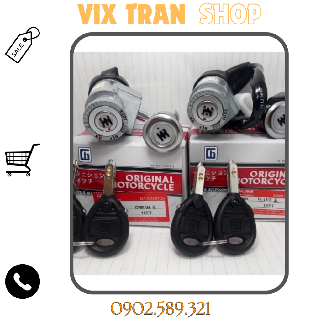 Lock Set Of Locks (Front Lock And Saddle Lock) Dream Wave alpha Anti ...