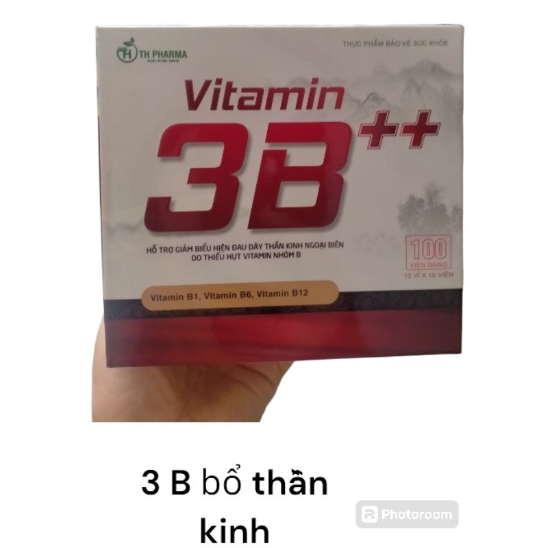Vitamin 3B+ + Box Of 100 Soft Capsules To Help Reduce Manifestations Of ...