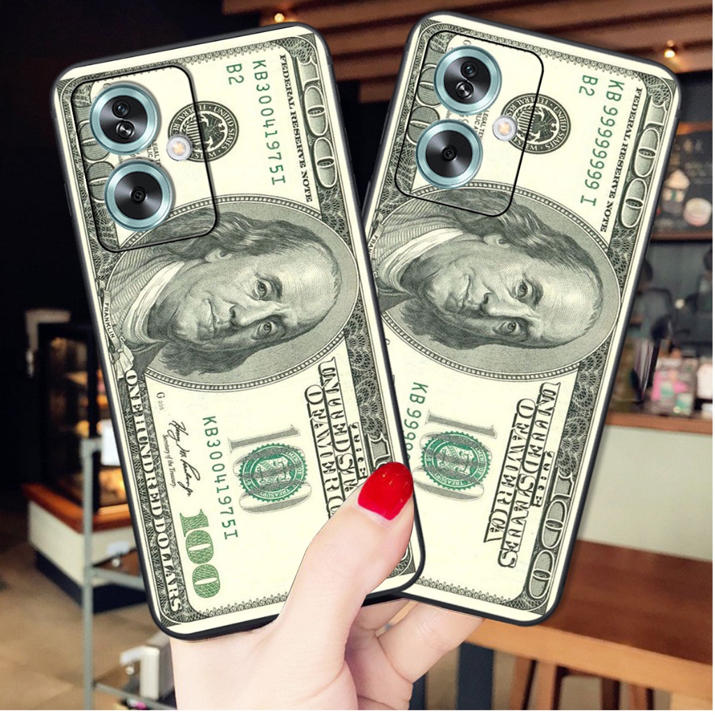 Oppo OPPO A79 5G Case Printed with Beautiful Fortune Series 100 Dollar ...