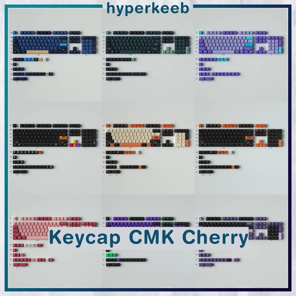 Keycap CMK Profile Cherry Darling Mictlan Carbon Eva-01 Vaporwave ...