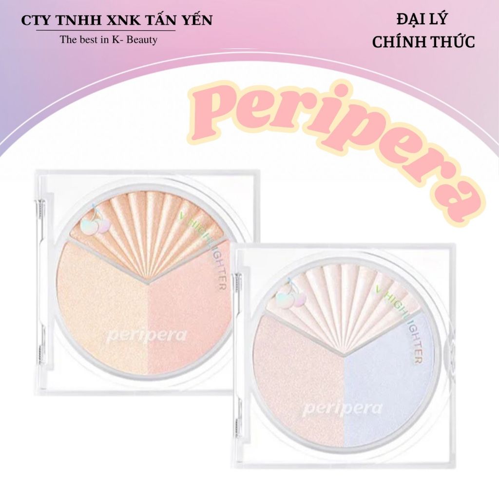 [NEW] Peripera Ink V Highlighter 3-Cell Brightening Powder 8.3g ...