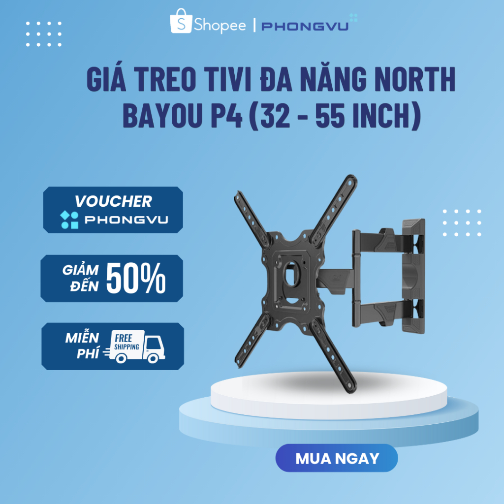 North Bayou P4 Universal TV Mount (NB-P4) (32 - 55 inches) - | Shopee ...