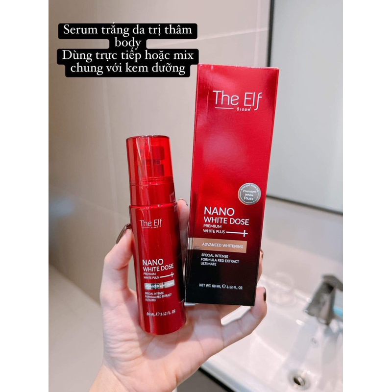 The Elf Nano White Dose Whitening Infusion Serum 60 mL Thailand - The ...