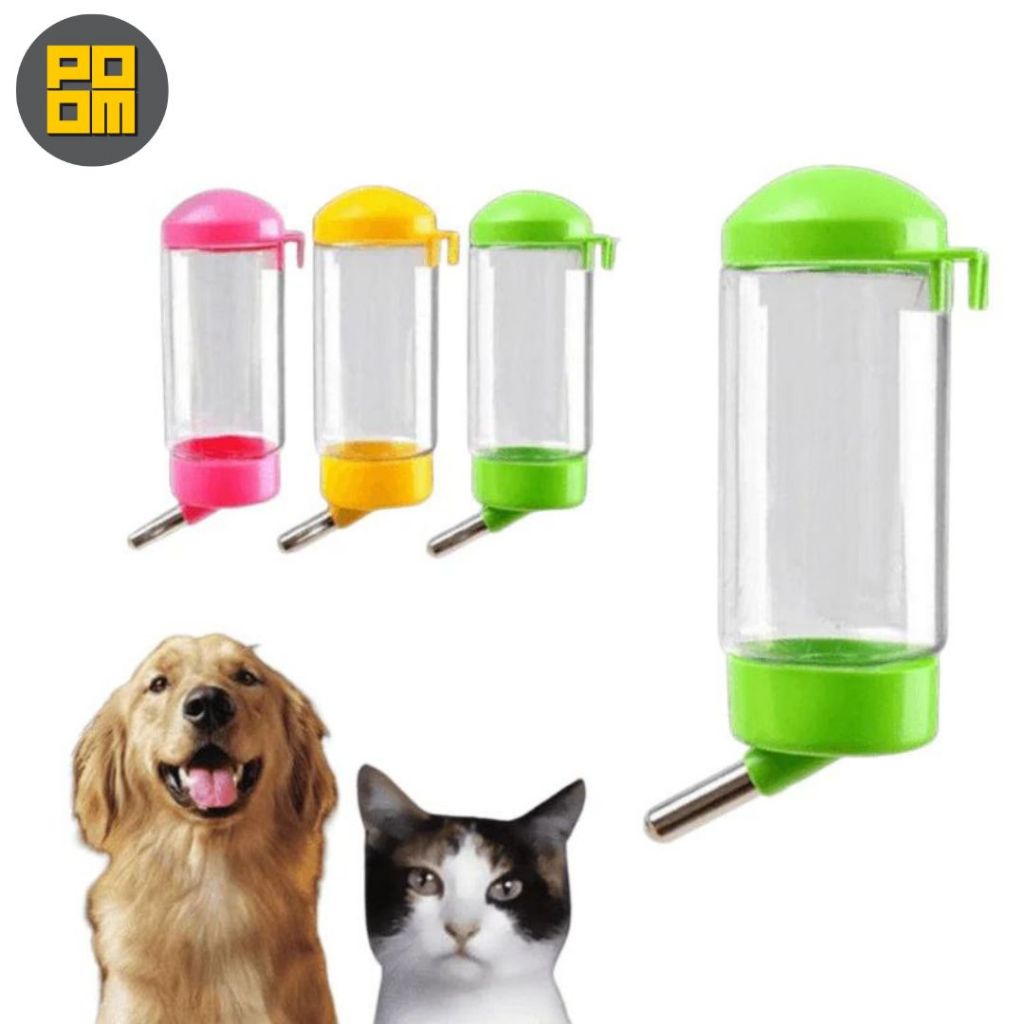 Water Bottle with Cage for Dogs and Cats - POOM Petshop | Shopee Malaysia