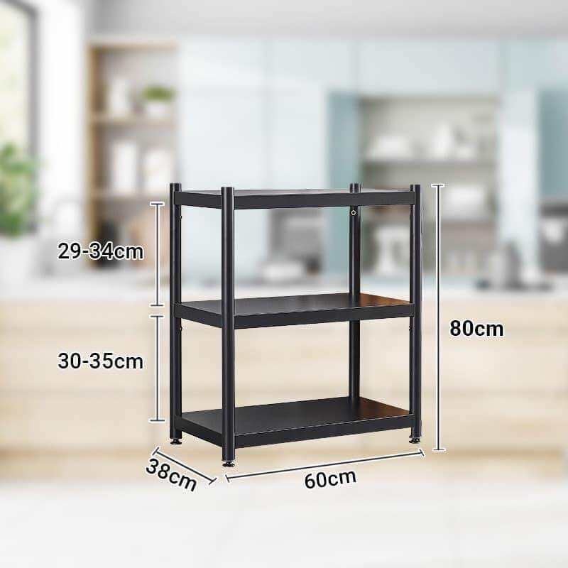 Kitchen Storage Shelf 3-Tier KITCHEN STORAGE SHELF WITH STEEL SURFACE ...