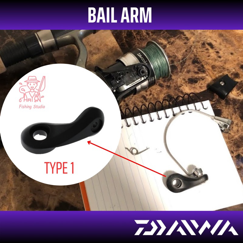 Bail Arm DAIWA Crossfire , RX LT, Laguna,... (Daiwa Fishing reel rabbit ...