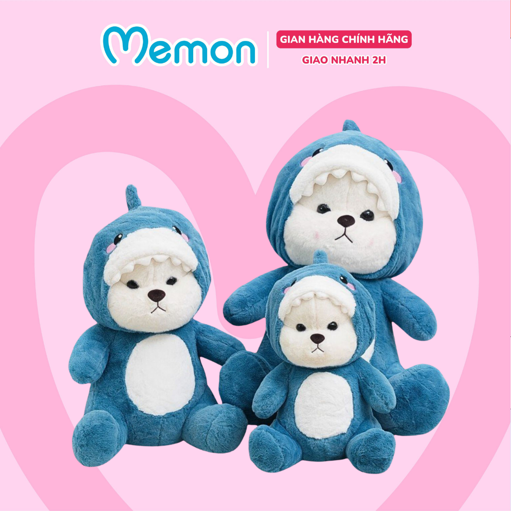 Lena Cosplay Teddy Bear Cute Shark as a Premium Gift for Children Memon ...