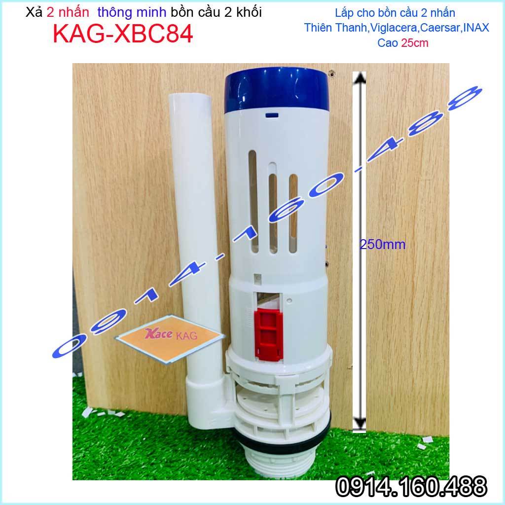 Thien Thanh KAG-XBC84 2-button toilet flushing set with 25cm high ...