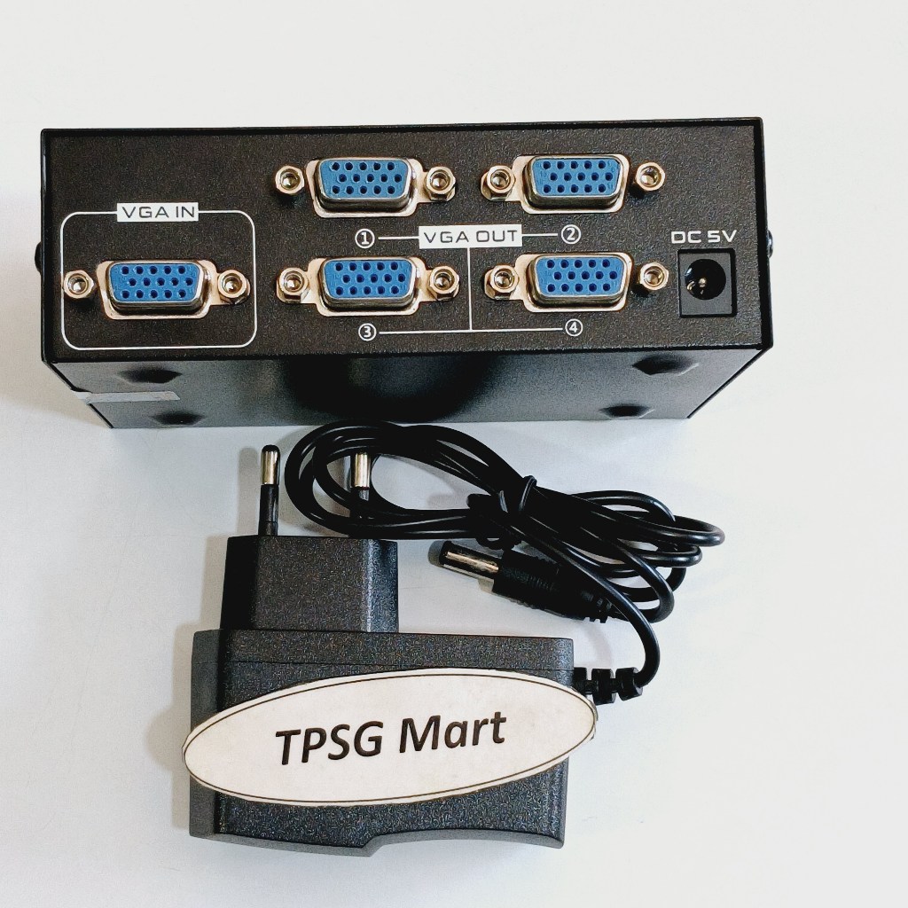 Vga Splitter 1 to 2 / VGA Splitter 1 to 4 (VGA Splitter) | Shopee Malaysia
