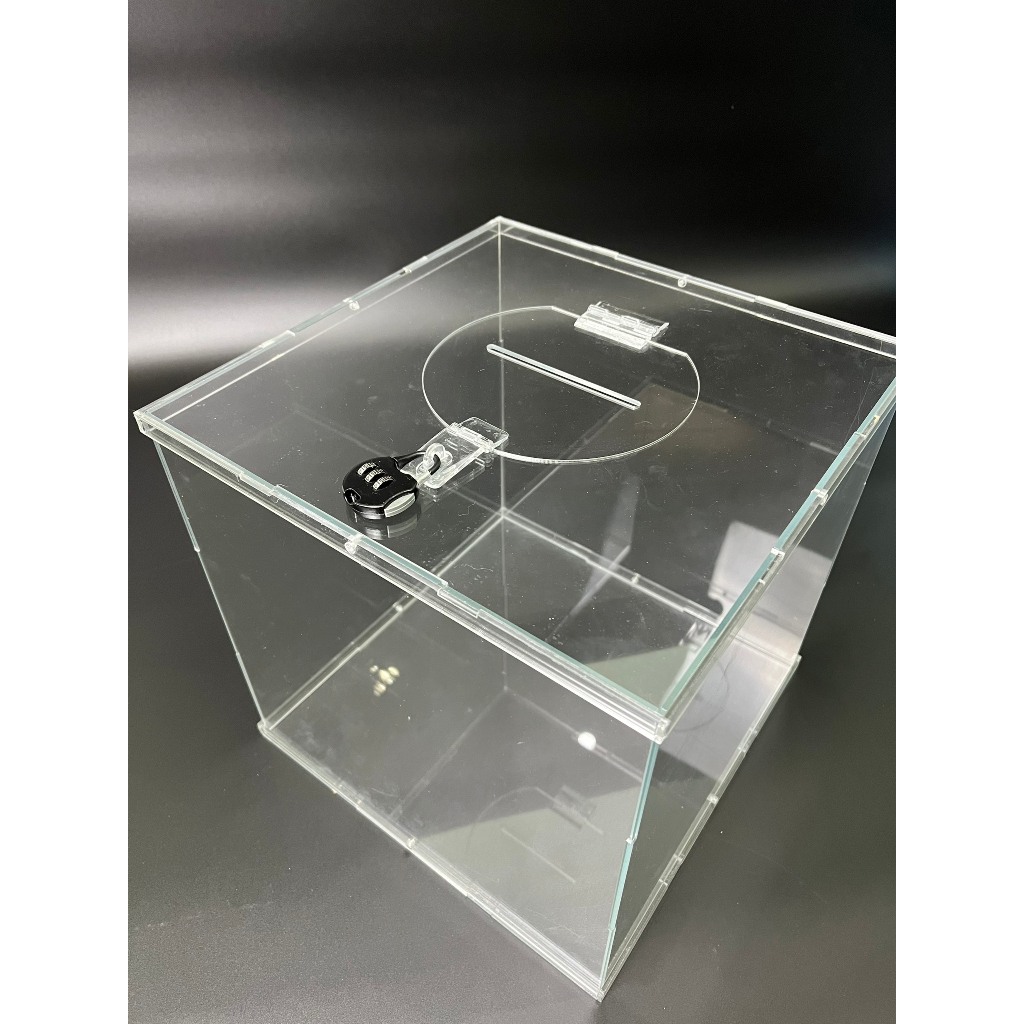 (Free Lock) mica ballot box - Lucky draw mica box - mica ballot box ...