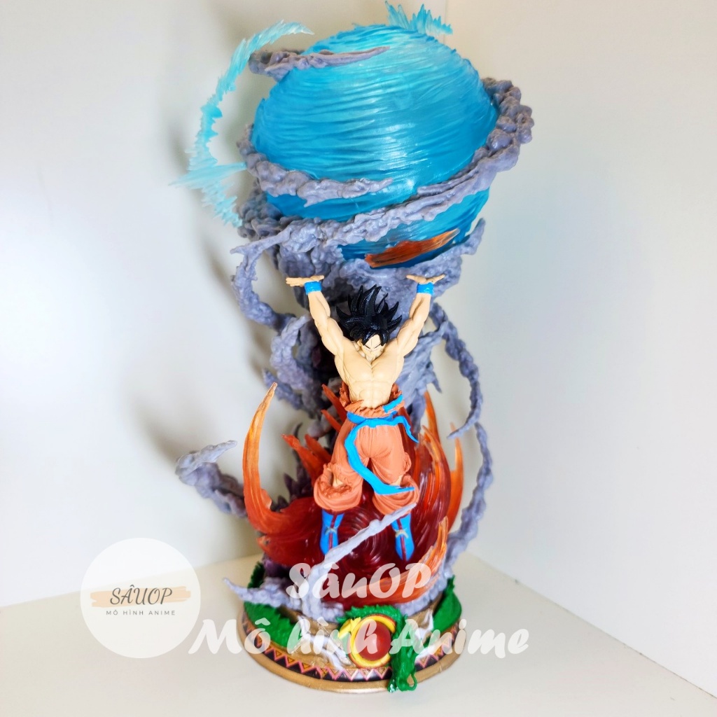 New model Son Goku energy shadow trick model 23cm tall (Naruto Anime ...