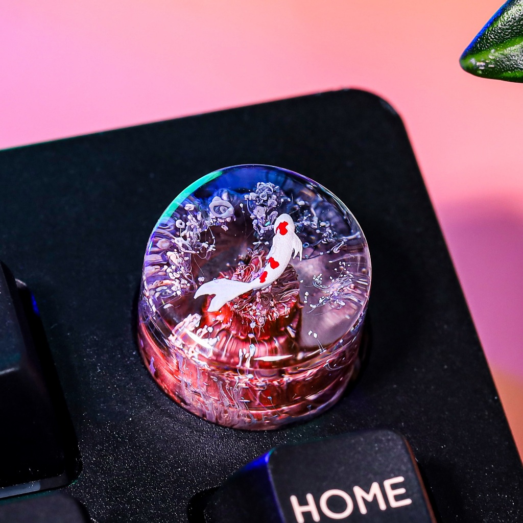 Colorful Knob Koi artisan Volume Knob, Knob artisan for mechanical ...
