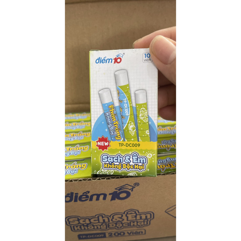Thien Long Point Dust-Free White Powder 10 TP-DC009 - Clean And Smooth ...