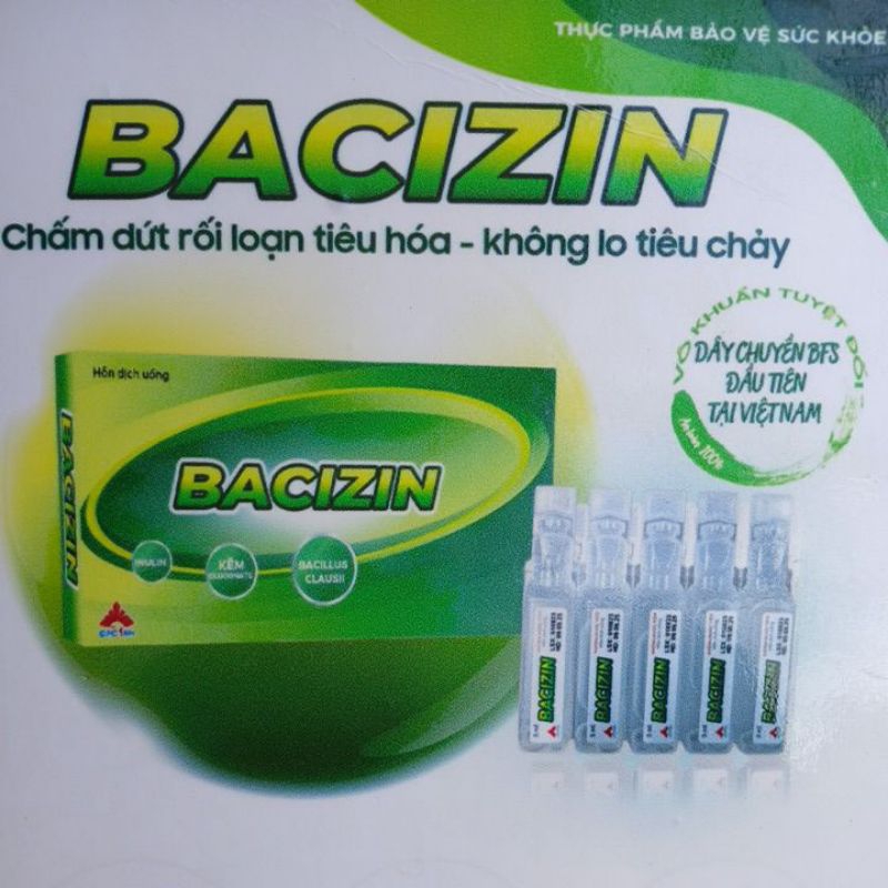 Bacizin Probiotics Box Of 10 Beneficial Bacteria, Fiber And Zinc ...