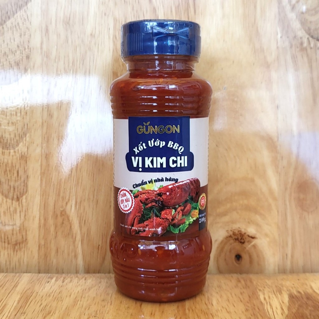Gungon [Circular Bottle 240g / KIM CHI] KIM CHI Grill Sauce [VN] BBQ ...